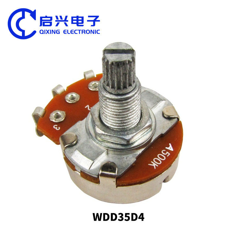 Taper Right Angle Rotary Potentiometer WH148 Linear Potentiometer B500K
