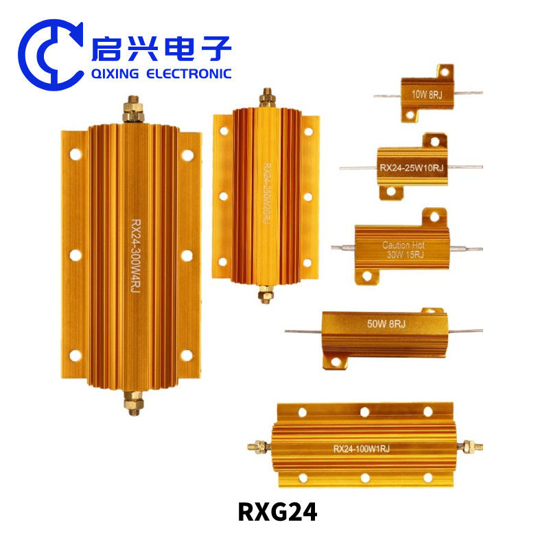 Aluminum Shell Precision Wirewound Resistor Charge Discharge Load Shunt ...