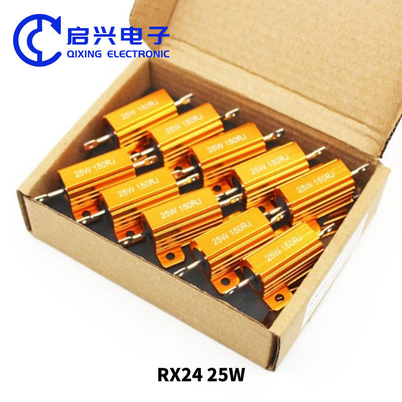 Aluminum Shell Precision Wirewound Resistor Charge Discharge Load Shunt ...