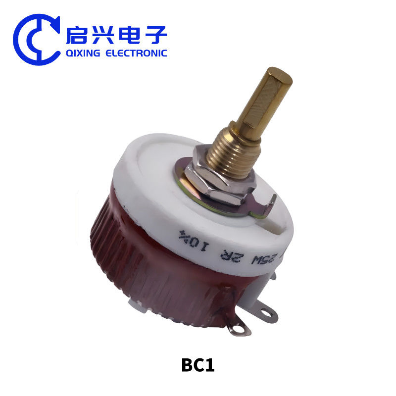 Adjustable Resistance BC1 Porcelain Disk Resistor 25W 50W 100W