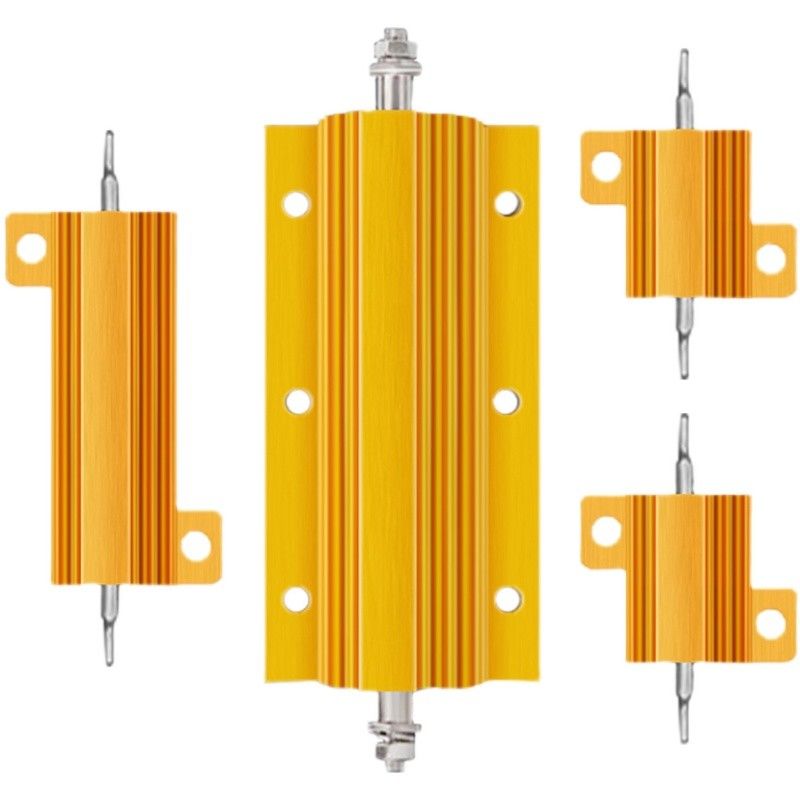 25W 50W 75W 100W 150W 200W 300W 500W 1000W High Power Resistor Gold ...