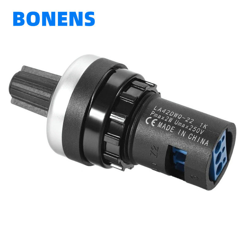BONENS LA42DWQ-22 10K Ohm Knob Rotary Switch Potentiometer Pot Inverter ...
