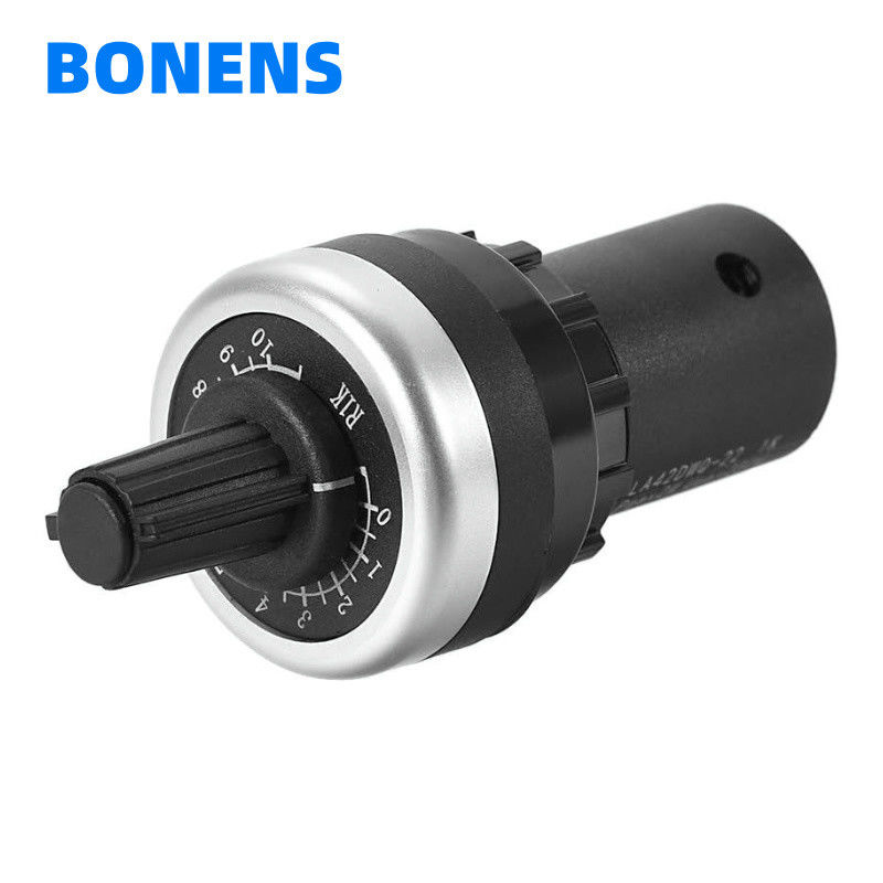 Bonens LA42DWQ-22 1K Ohm Knob Rotary Switch Potentiometer Pot Inverter Converter Resistance ...