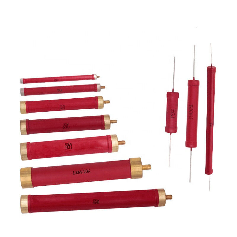 High Voltage Wirewound Resistor with Glass Glaze Film and High ...