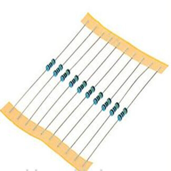 1/4W 5k-500k 1% Tolerance Metal Film Resistor Through Hole Mounting ...