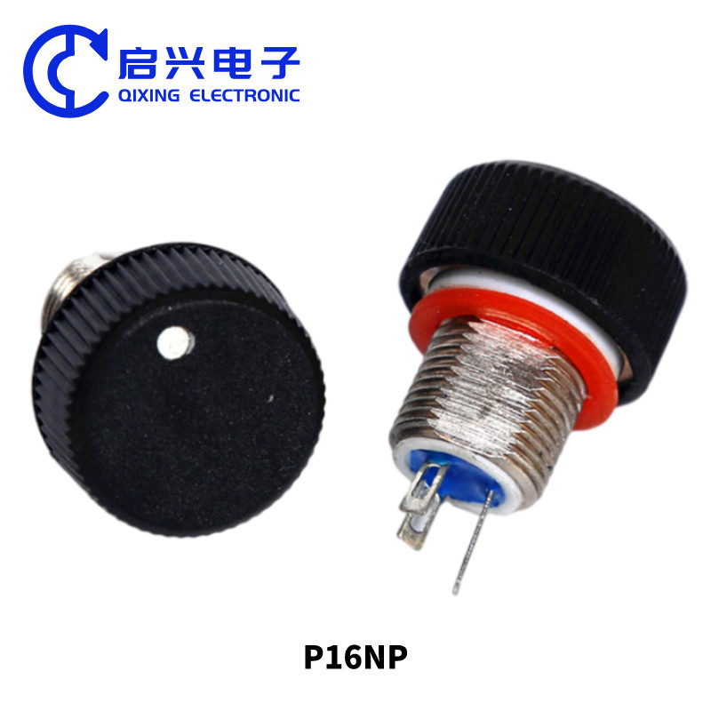 P16 P16NP Single Turn Knob Potentiometer WI1609 Cermet 1W 10% Trimmer ...