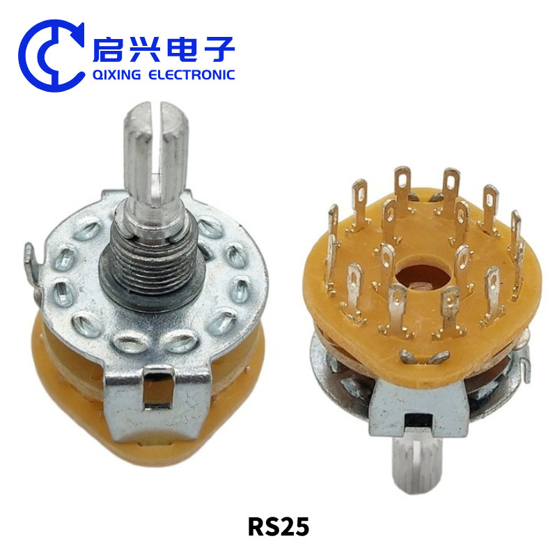RS25 Generic Selector Band Rotary Switches Band Switch DC30V 0.3A