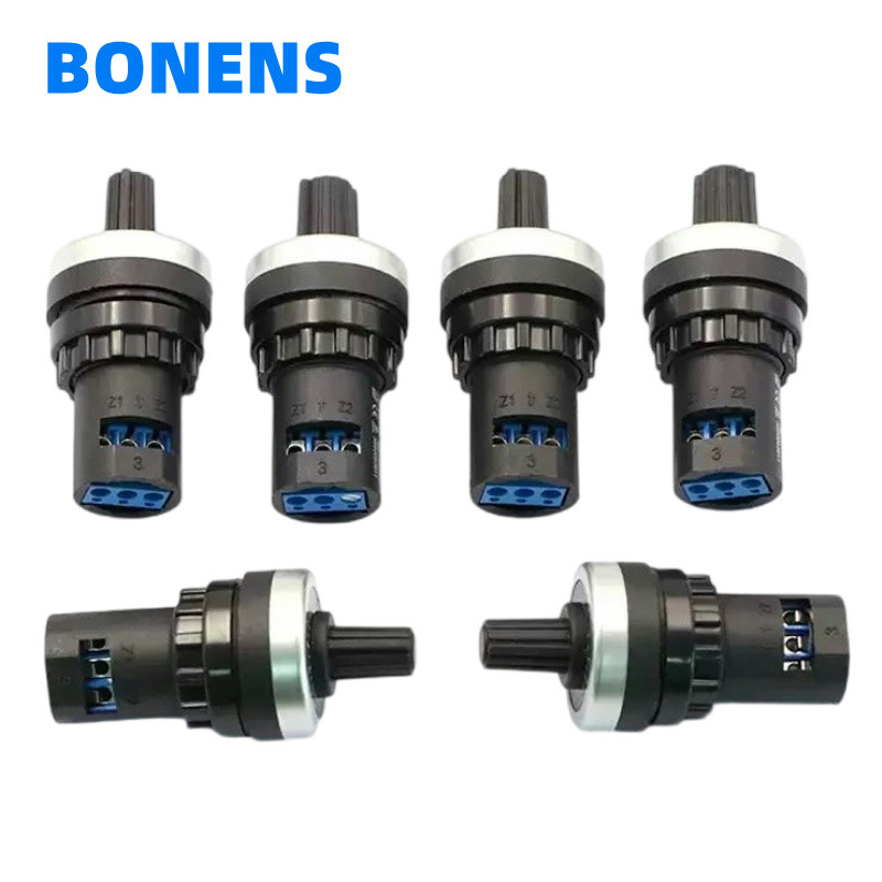 Bonens LA42DWQ-22 100K Ohm Knob Rotary Switch Potentiometer Pot ...