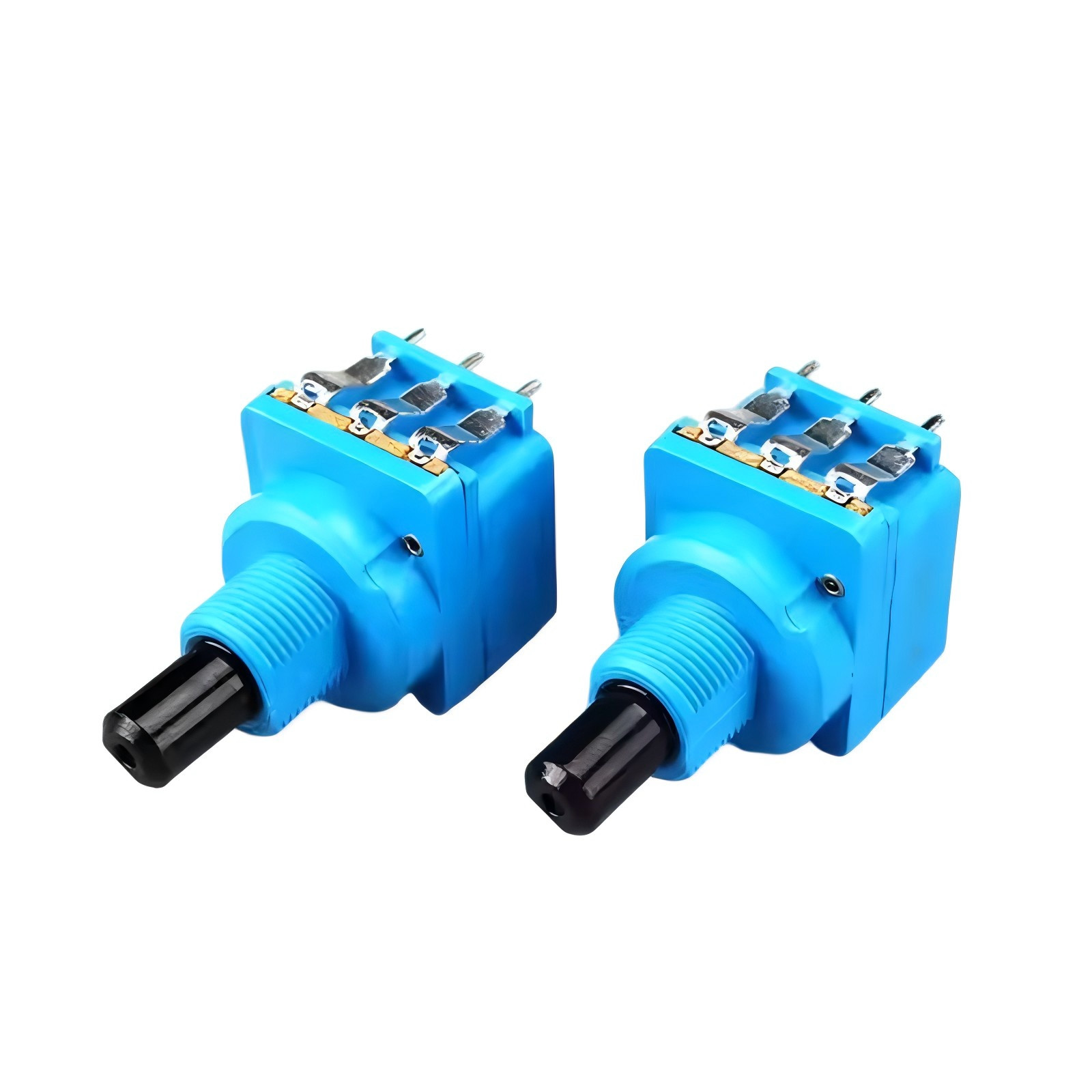WH116AK Series Dimmer Dual Control Potentiometer B500K 5-pin With ...