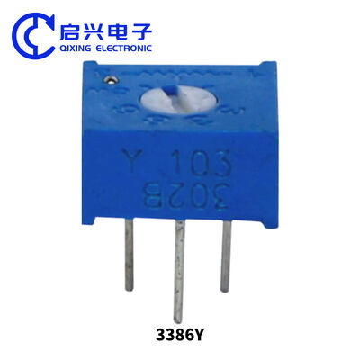 3386 Series Single Turn Potentiometer 10k Ohms Withstand Voltage 500V