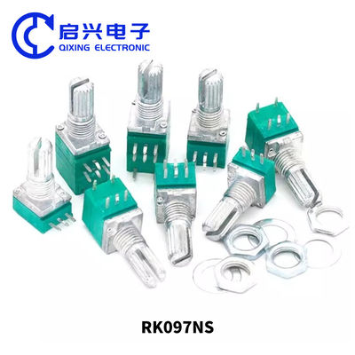 RK097NS Single F Shaft Rotary Potentiometer Switch B10K B20K B50K B100K