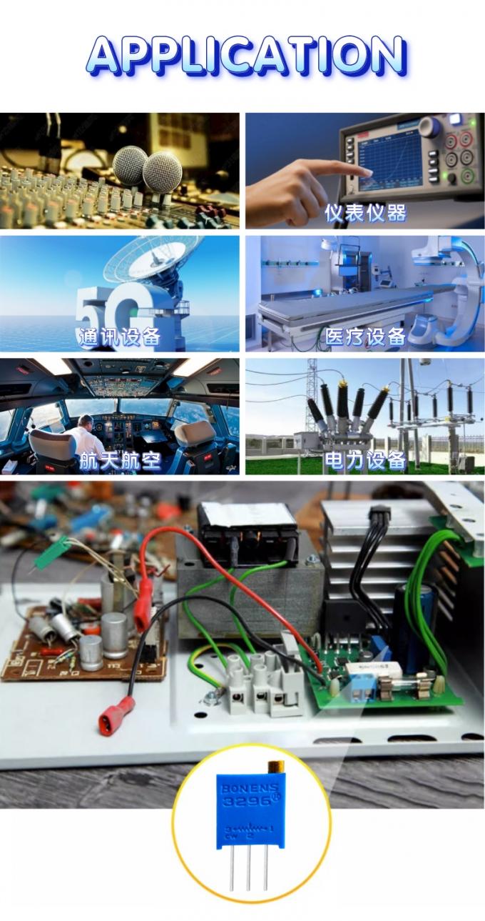 3296 Multi Turn Trimmer Potentiometer 0.5W