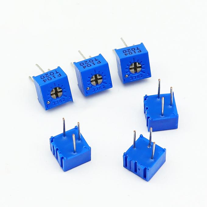 Single Turn Metal Glass Glaze 10k Trimmer Potentiometers 3362p Trimpot ...