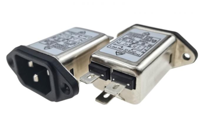 DAI1 Series IEC Socket Type EMI Single Phase Power Noise Filter 1A 3A ...