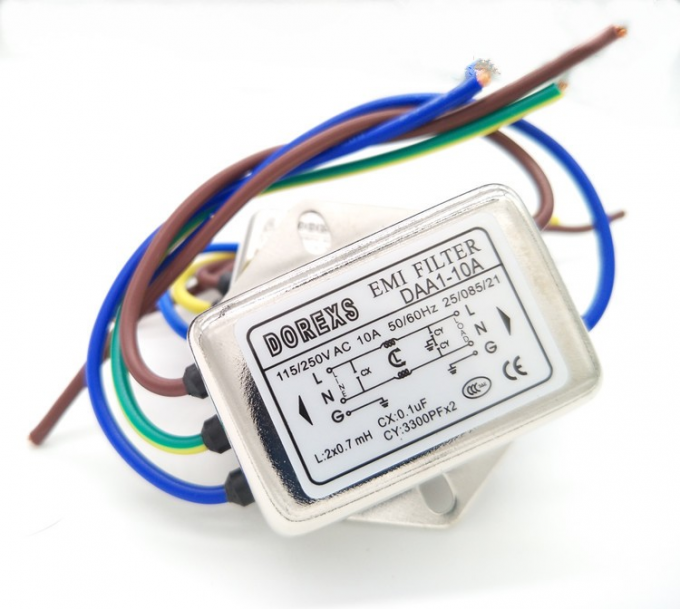 DAA1 10A Emi Filter Power Line EMI Noise Filter Manufacturer Single ...