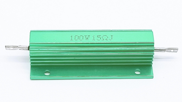 High Power Wirewound Resistor 50w Green Metal Aluminum Case Resistor