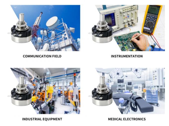 Rv24yn20s Rotary Carbon Film Potentiometer RV24YN Adjustable Resistor