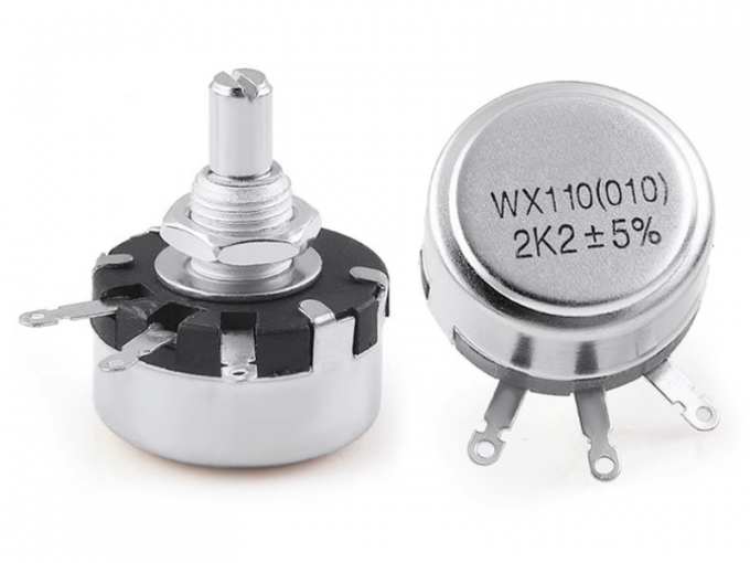 1W Single Coil Wire Wound Potentiometer 100 Ohm Potentiometer Wx110