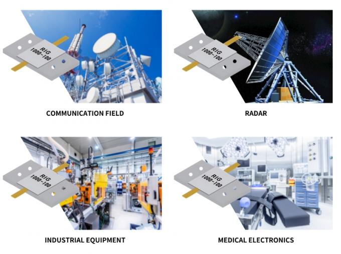 RIG High Power RF Resistor 100watt 100ohm Flange Resistor