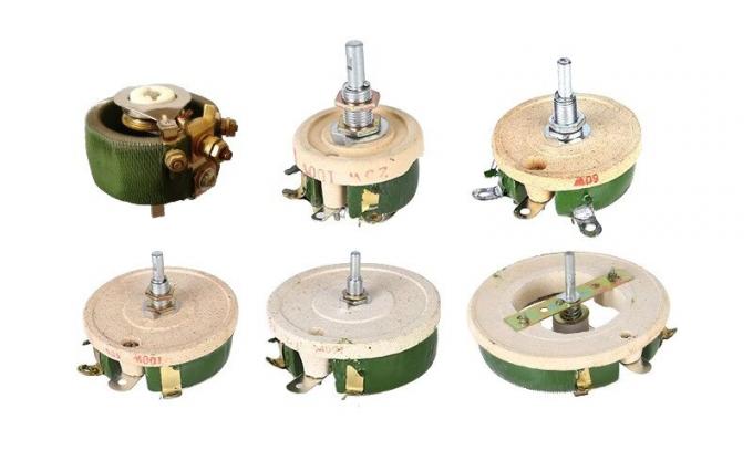 Wirewound Rotary Variable Resistor With Switch 25W 50W 100W 500W