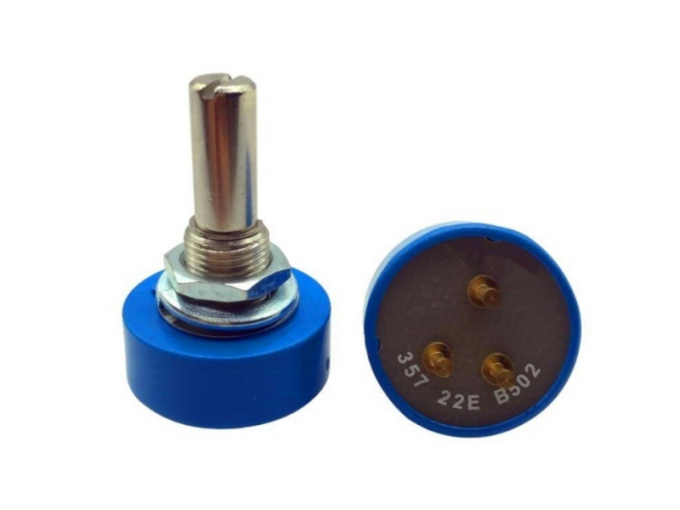 360 Degree Stepless Rotary Potentiometer Conductive Plastic ...
