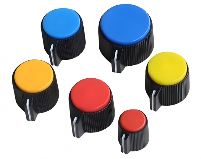 Bakelite Plastic Potentiometer Knob 6mm KNP-20 Rotary Control Knobs